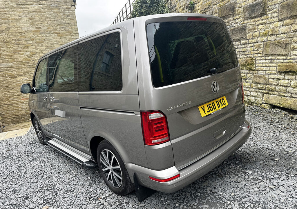 VW Caravelle - 31,200 Miles - SWB - Mojave Beige - Exploria