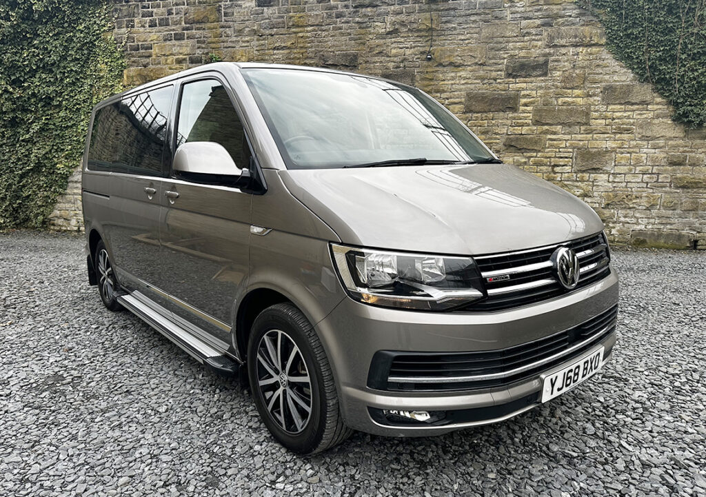 VW Caravelle - 31,200 Miles - SWB - Mojave Beige - Exploria