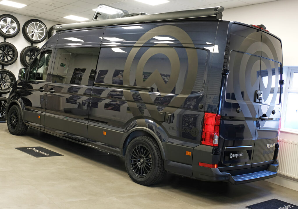 MAN TGE LWB - Multisport 68- Starlight Blue Campervan - Show Van - Exploria